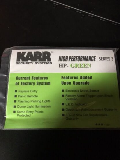 Dealer installed Karr Alarm Security - Is it worth it? How much should ...